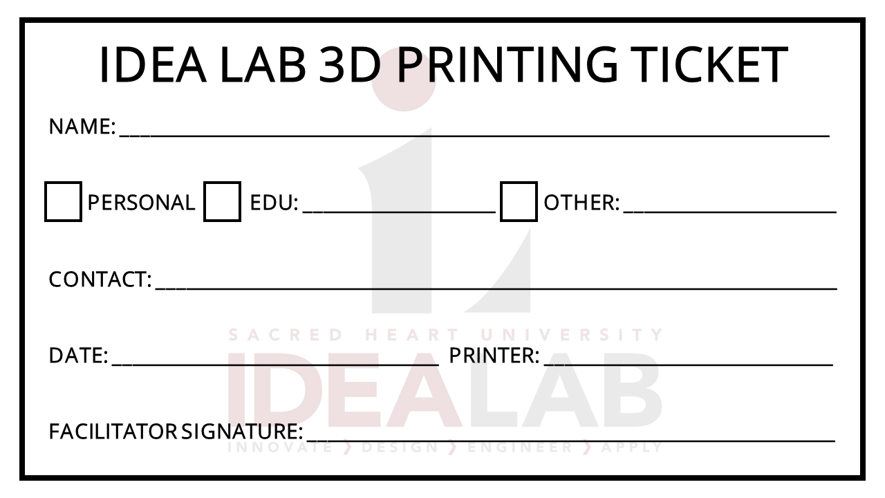3D Printing: Basics – IDEALAB – SHU Makerspace